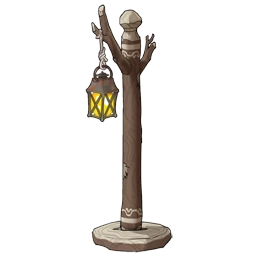 Log Cabin Standing Lamp - Palia Customization Recipe - Palia Database