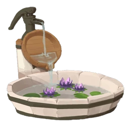 Ranch House Fountain - Palia Customization Recipe - Palia Database